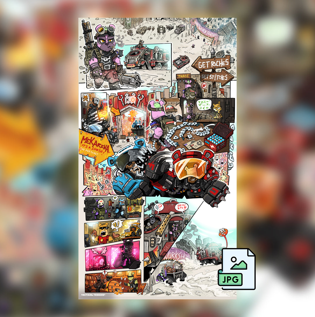 Tactical Teddies® Hunters Workshop – Hiwez Illustrations