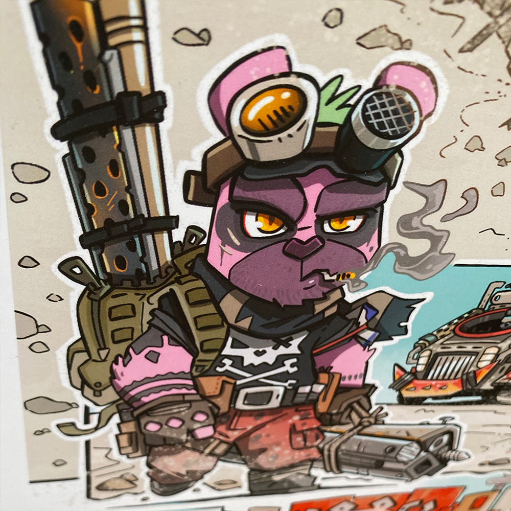 Hunter Workshop Limited Edition Poster – Hiwez Illustrations